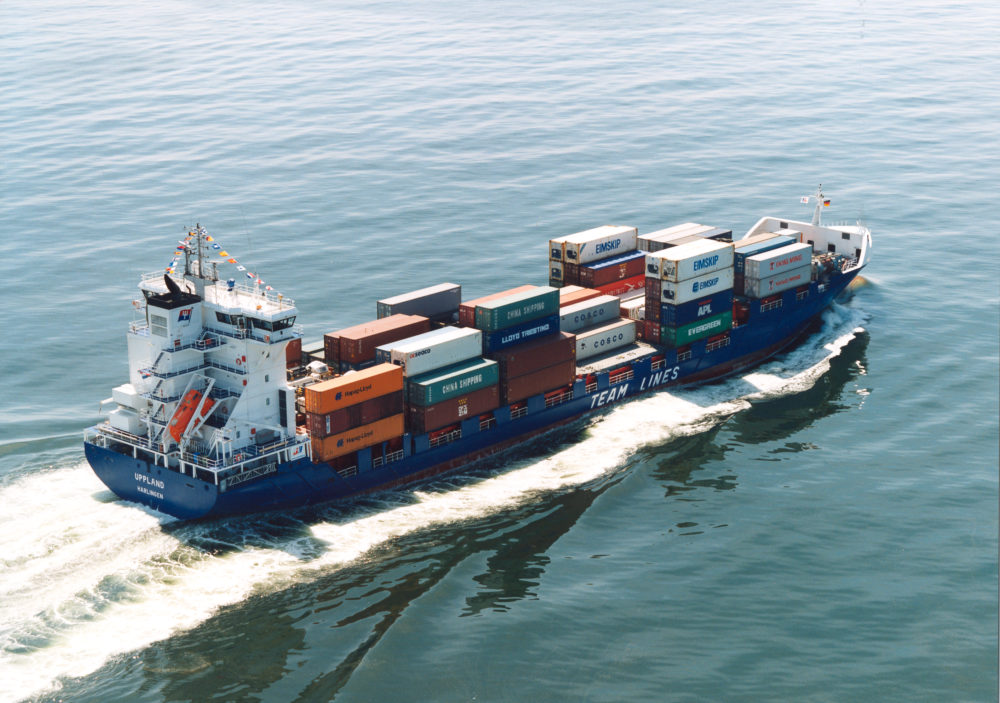 Want to sail on container feeder vessel MV Endurance? | JR Shipping